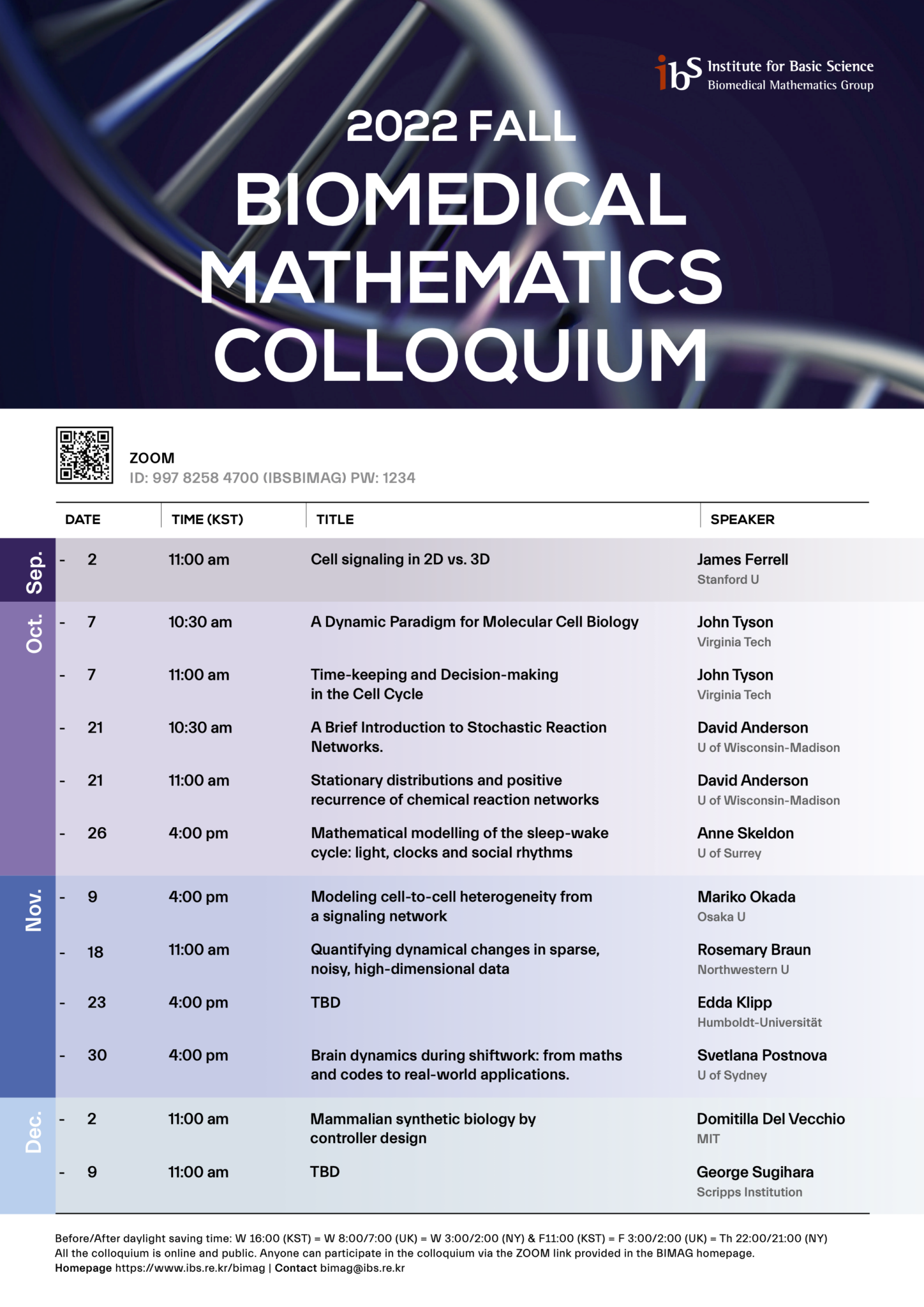 IBS Biomedical Mathematics Group - Biomedical Mathematics Group