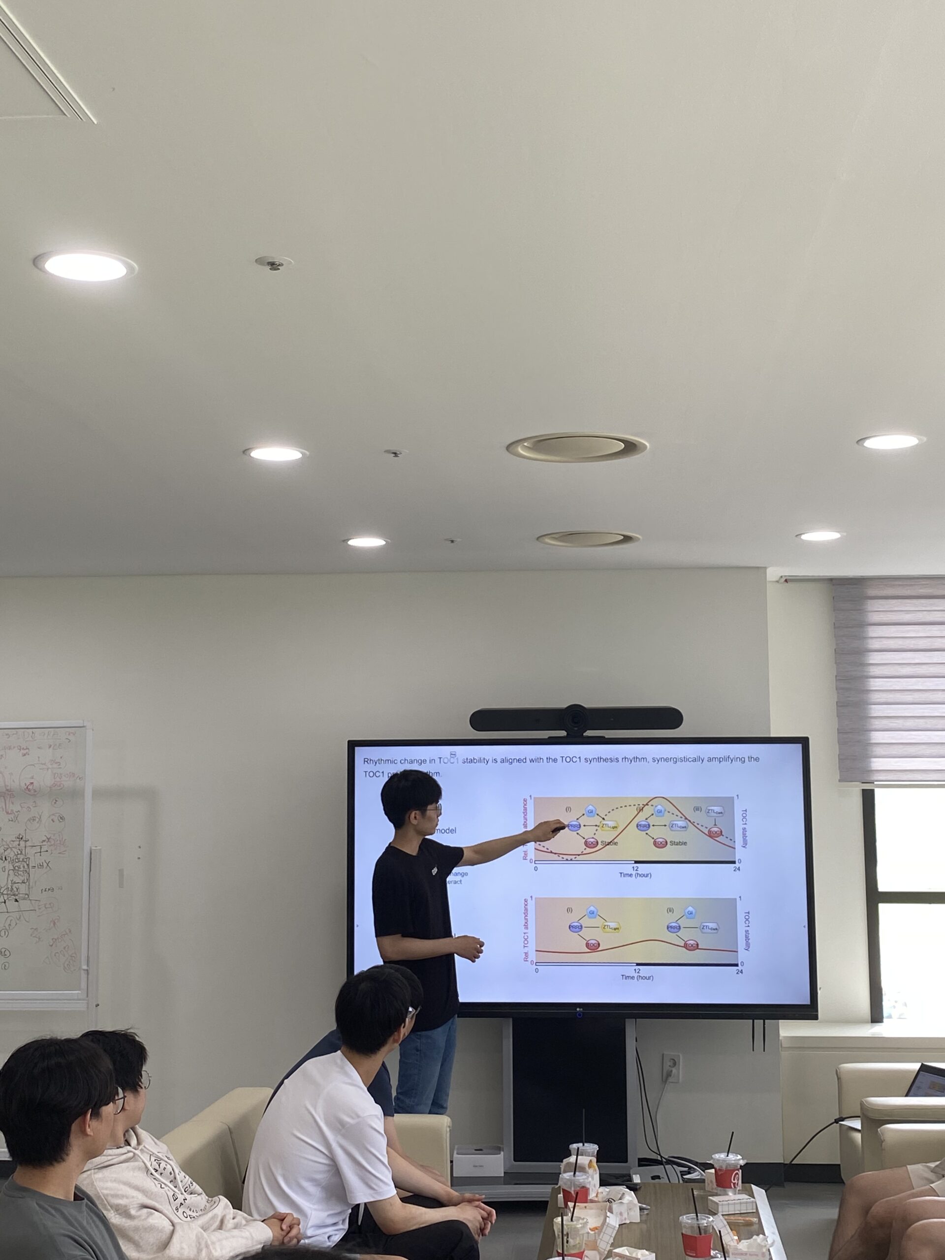 Seokmin Ha gave a talk on Seokmin Ha gave a talk on