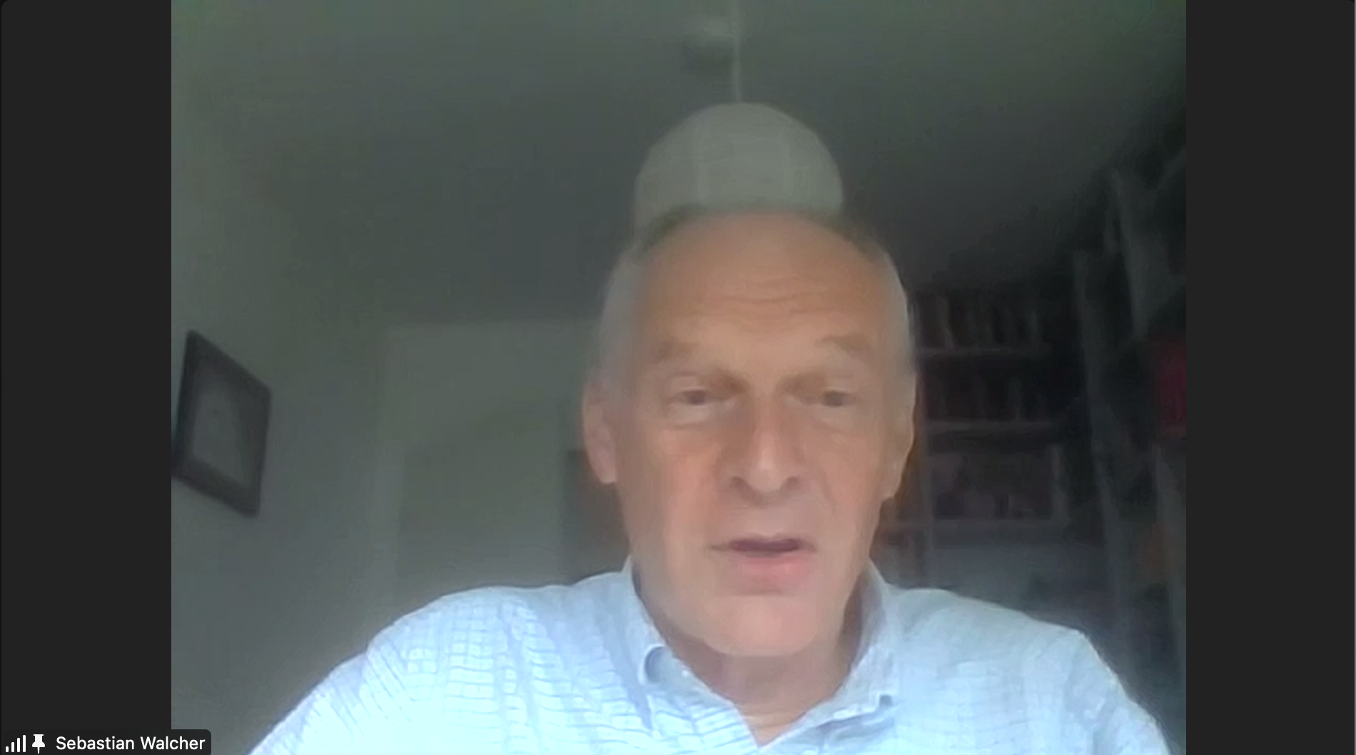 Sebastian Walcher gave an online talk titled "Reaction networks ...