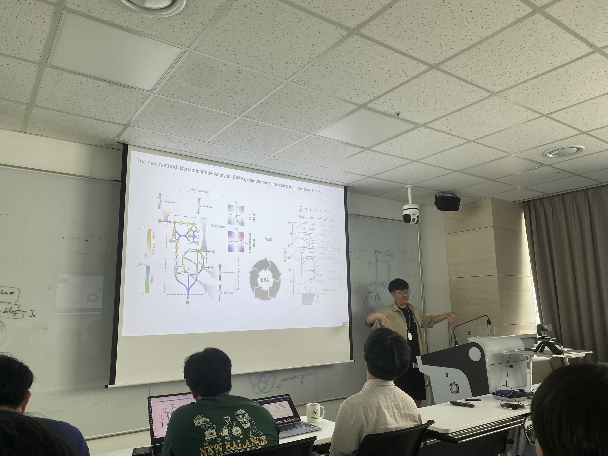 Yun Min Song gave a talk on "A data-driven approach for timescale ...