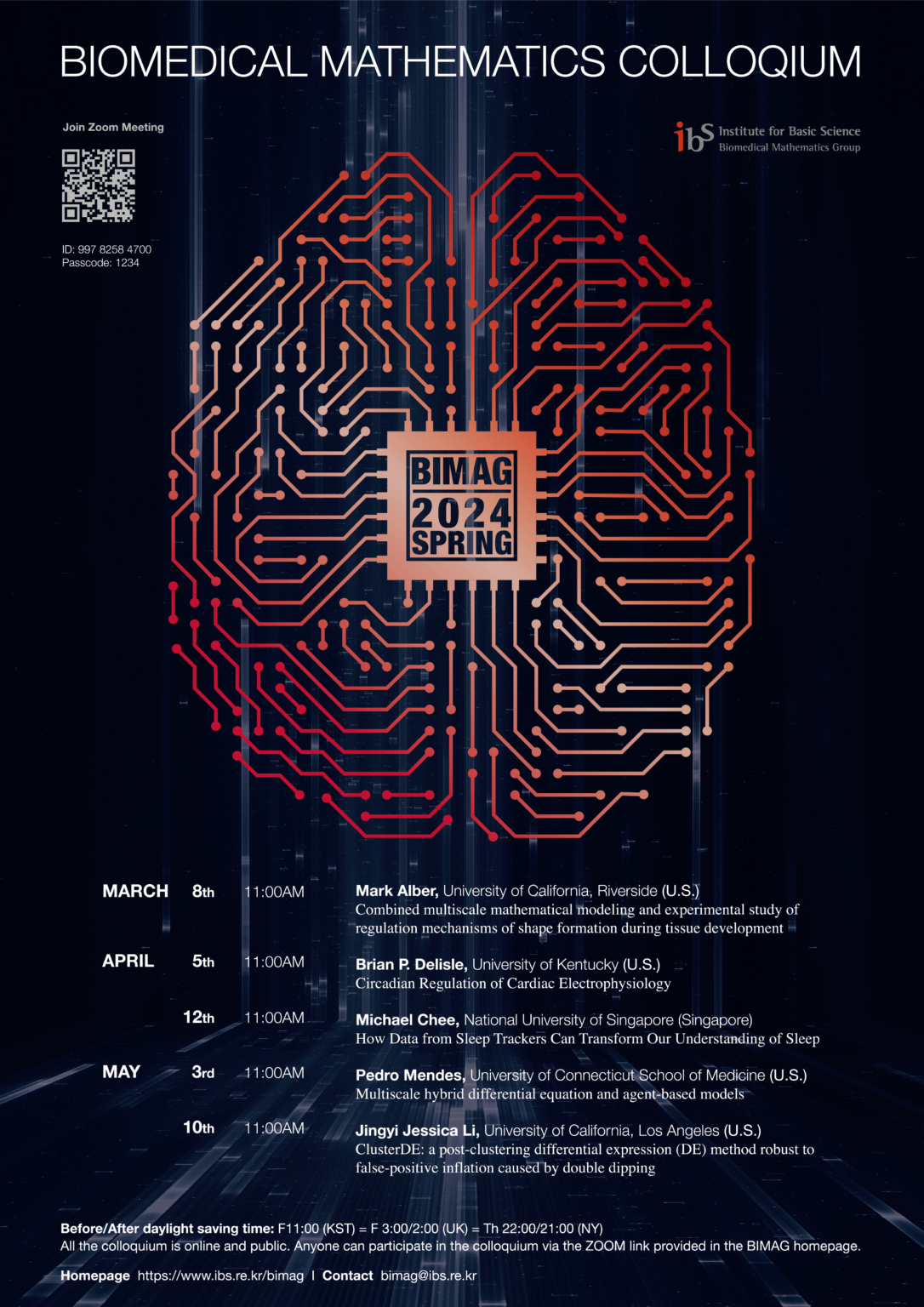 IBS Biomedical Mathematics Group - Biomedical Mathematics Group