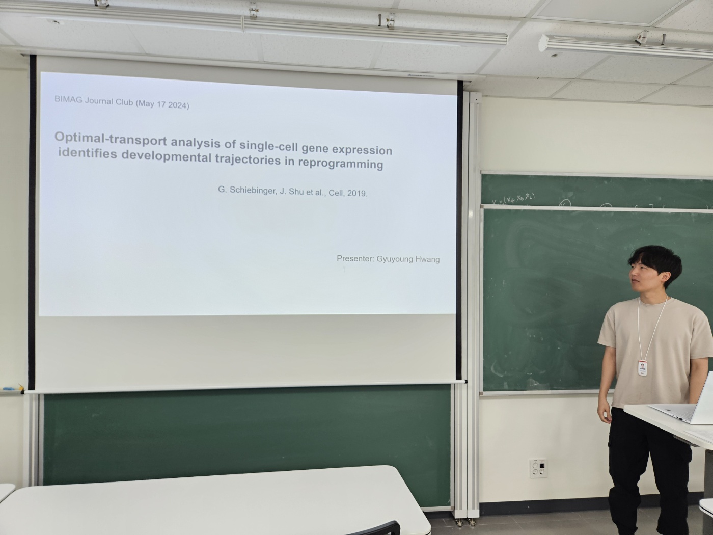 Gyuyoung Hwang gave a talk on Gyuyoung Hwang gave a talk on