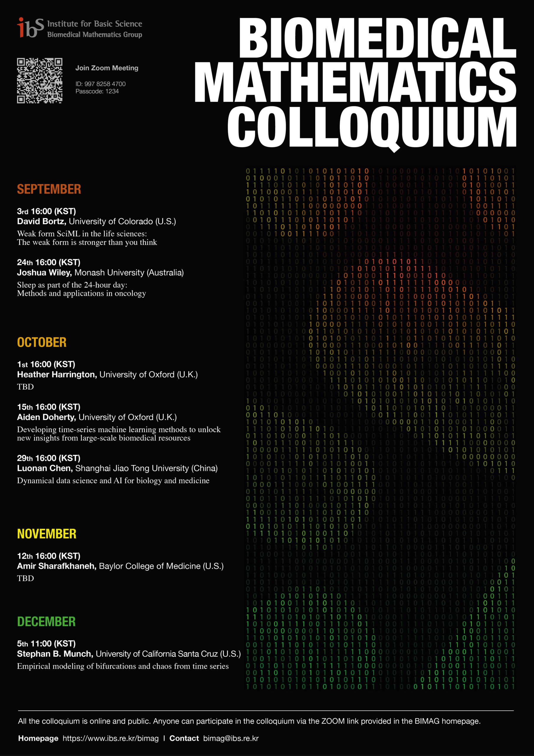 IBS Biomedical Mathematics Group - Biomedical Mathematics Group