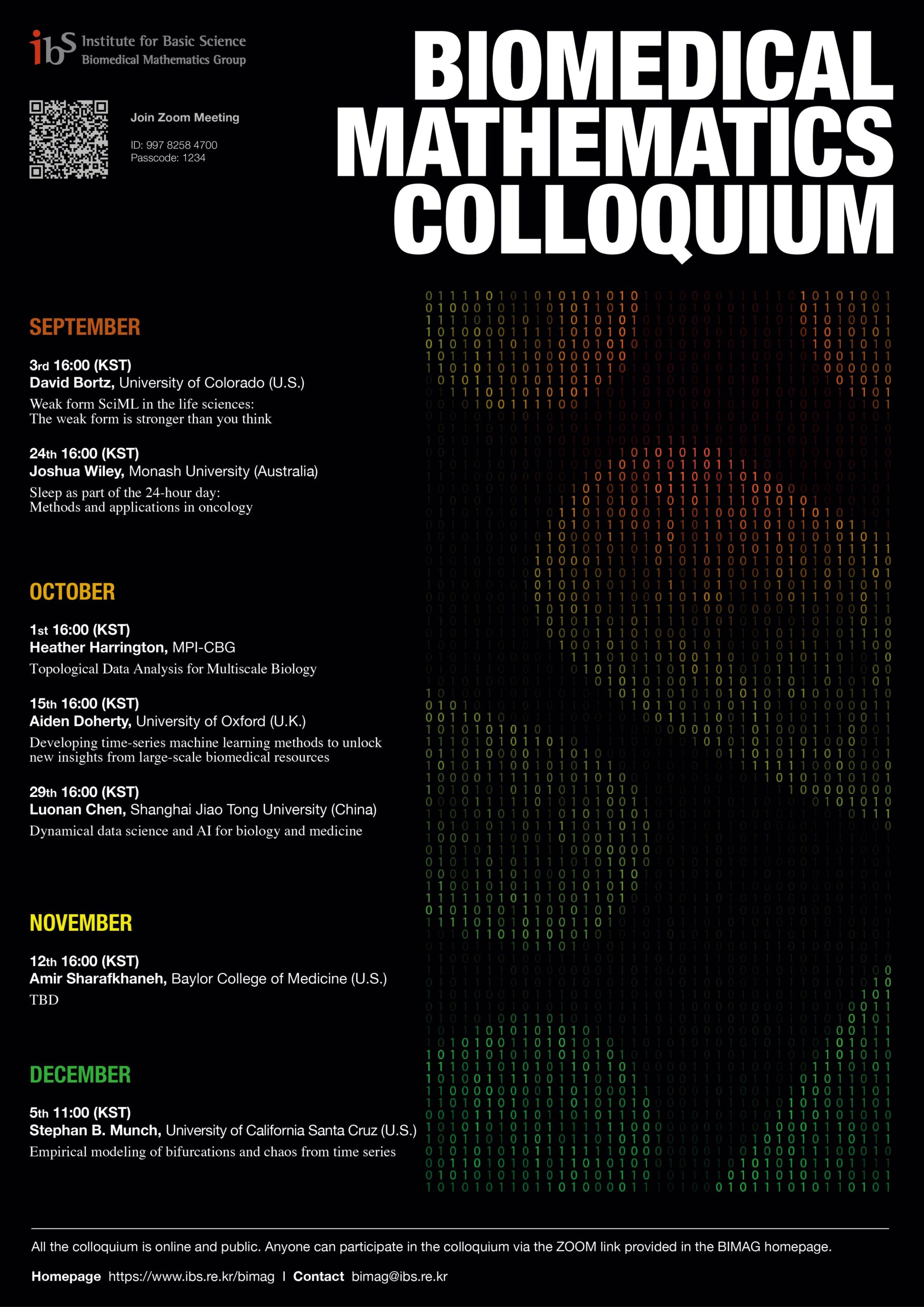 IBS Biomedical Mathematics Group - Biomedical Mathematics Group