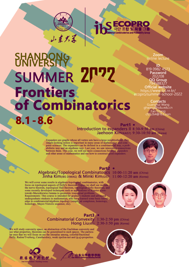 ECOPRO - Extremal Combinatorics and Probability Group