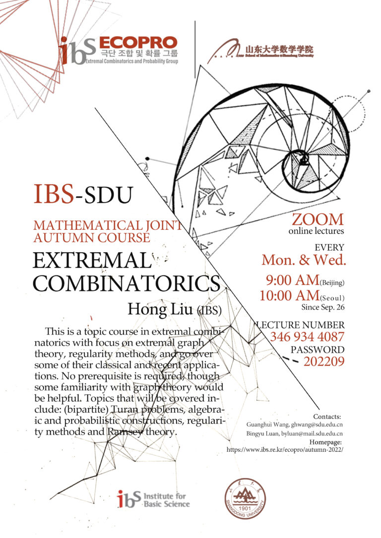 ECOPRO - Extremal Combinatorics and Probability Group