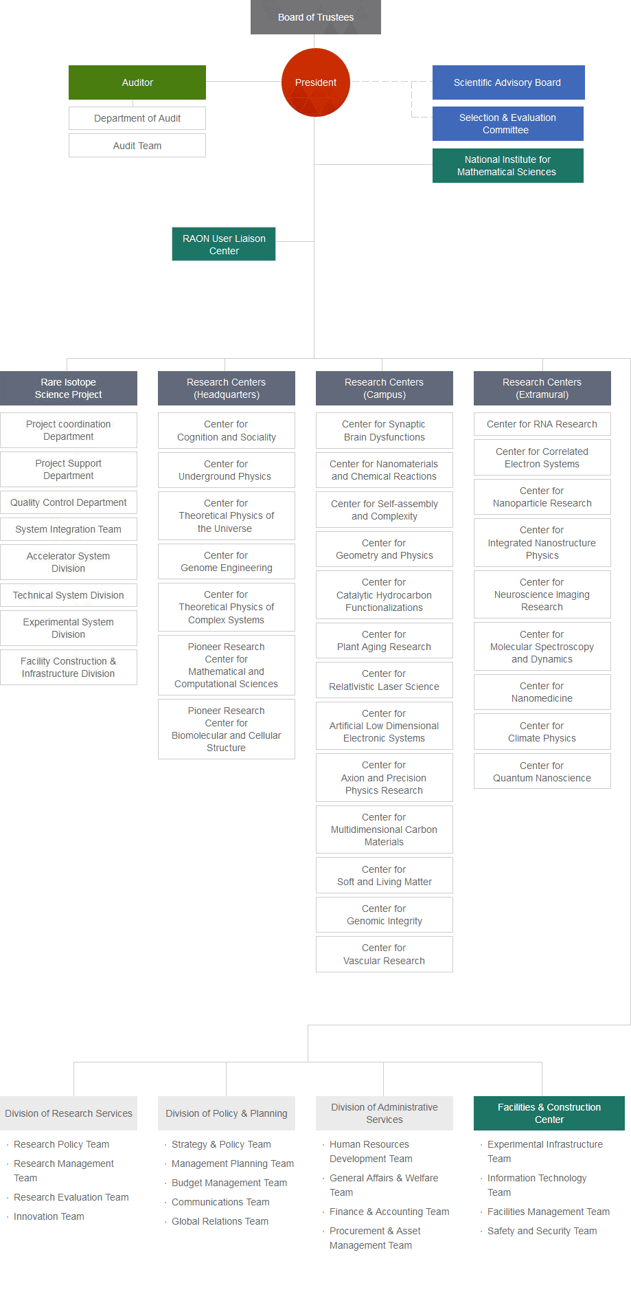 Organization Chart | Organization | About IBS